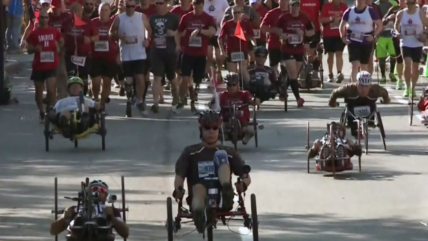 High temperatures prompt Army Run to issue warning to runners